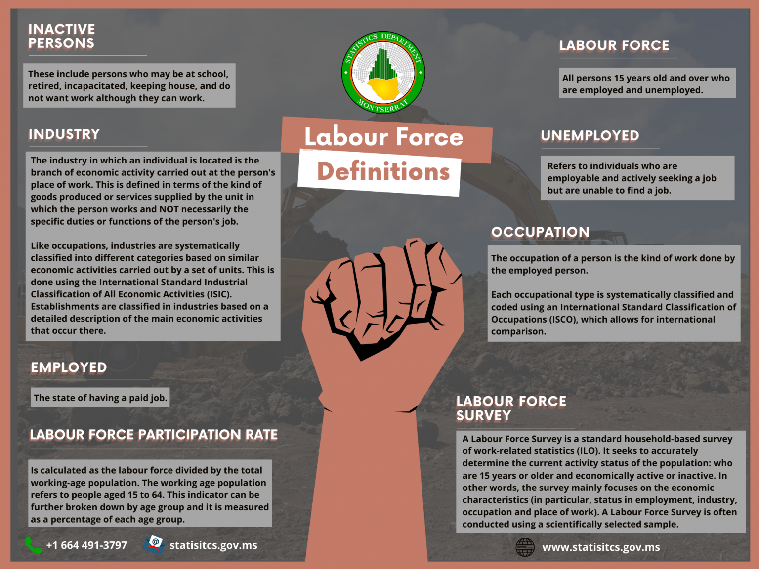 Labour Force Survey 2020 - Statistics Department Montserrat